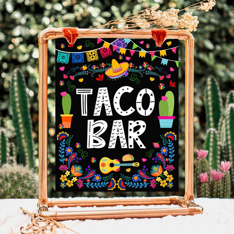 Taco Bar Sign - Etsy