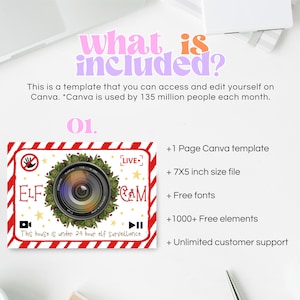 Printable Christmas Elf Camera, Do Not Touch Me Christmas Elf Cam ...