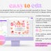 Editable Valentine Cookie Kit Instructions Card, Decorate Your Own ...