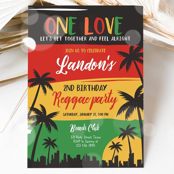 Reggae Party - Etsy