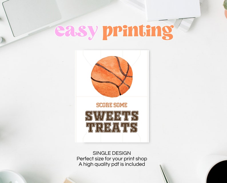 Score Some Treats Sign Basketball Birthday, Basketball Birthday Treats ...