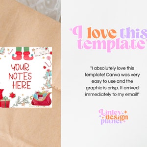 Editable Elf Note Cards Template, Elf Christmas Activities, Christmas ...