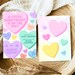 Editable Sweetheart Candy Baby Shower Invitation, Hearts Candy Theme ...