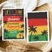 Editable Reggae Birthday Party Invitation, Reggae One Love 1st Birthday ...