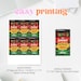 Editable Reggae Birthday Favor Tag Template, Reggae 1st Birthday Party ...