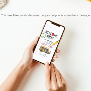 Editable Welcome Back Teacher Appreciation Gift Tag, Teacher Favor Tag ...