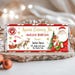 Editable Christmas Candy Bar Wrapper Template, Christmas Chocolate ...