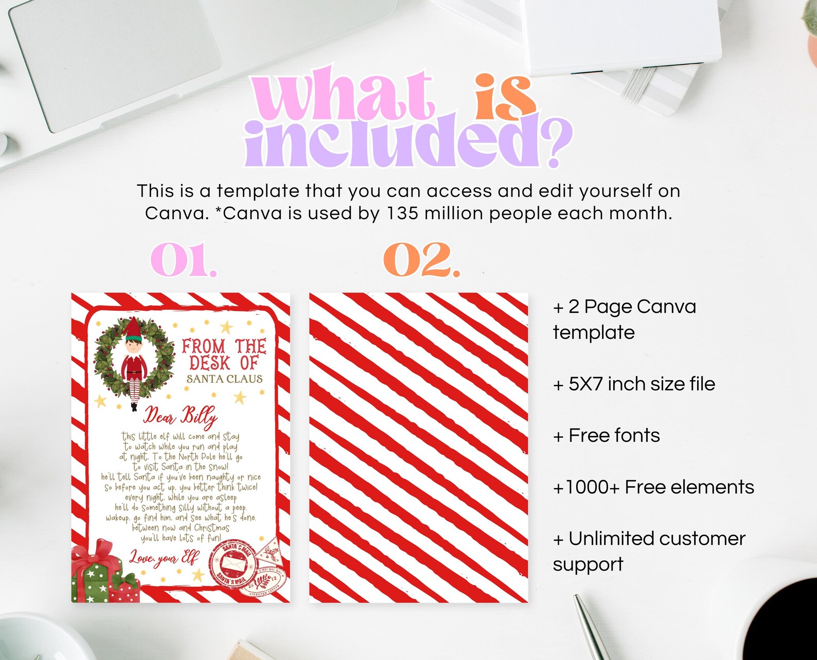 Editable Elf Arrival Letter, Christmas Elf Letter, Welcome Elf Card ...