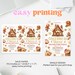 Editable Gingerbread House Decorating Party Invitation, Christmas ...