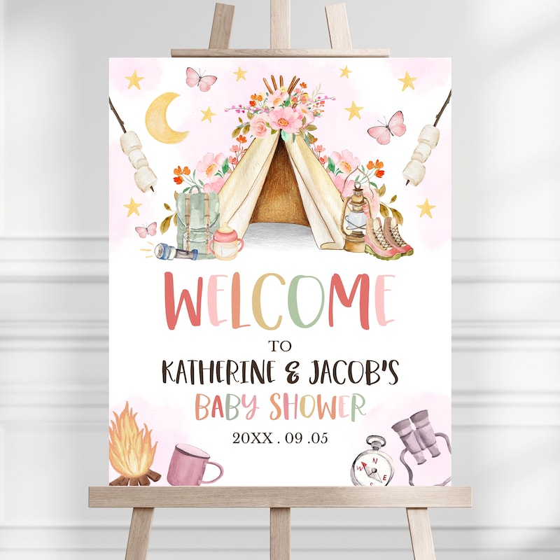Welcome Camper Sign - Etsy