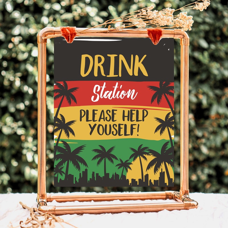 Reggae Party Decorations - Etsy