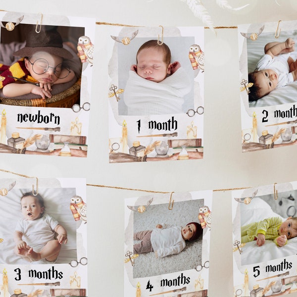 12 Month Banner - Etsy