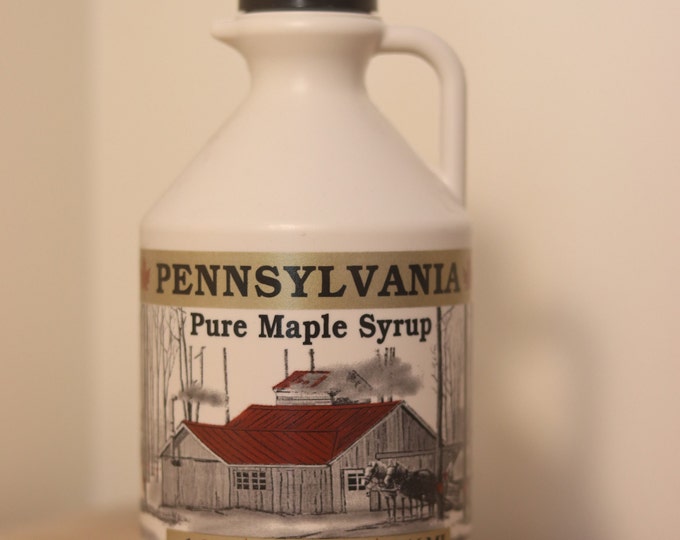 Pure Pennsylvania Maple Syrup Grade A Dark Strong Flavor One Quart ...
