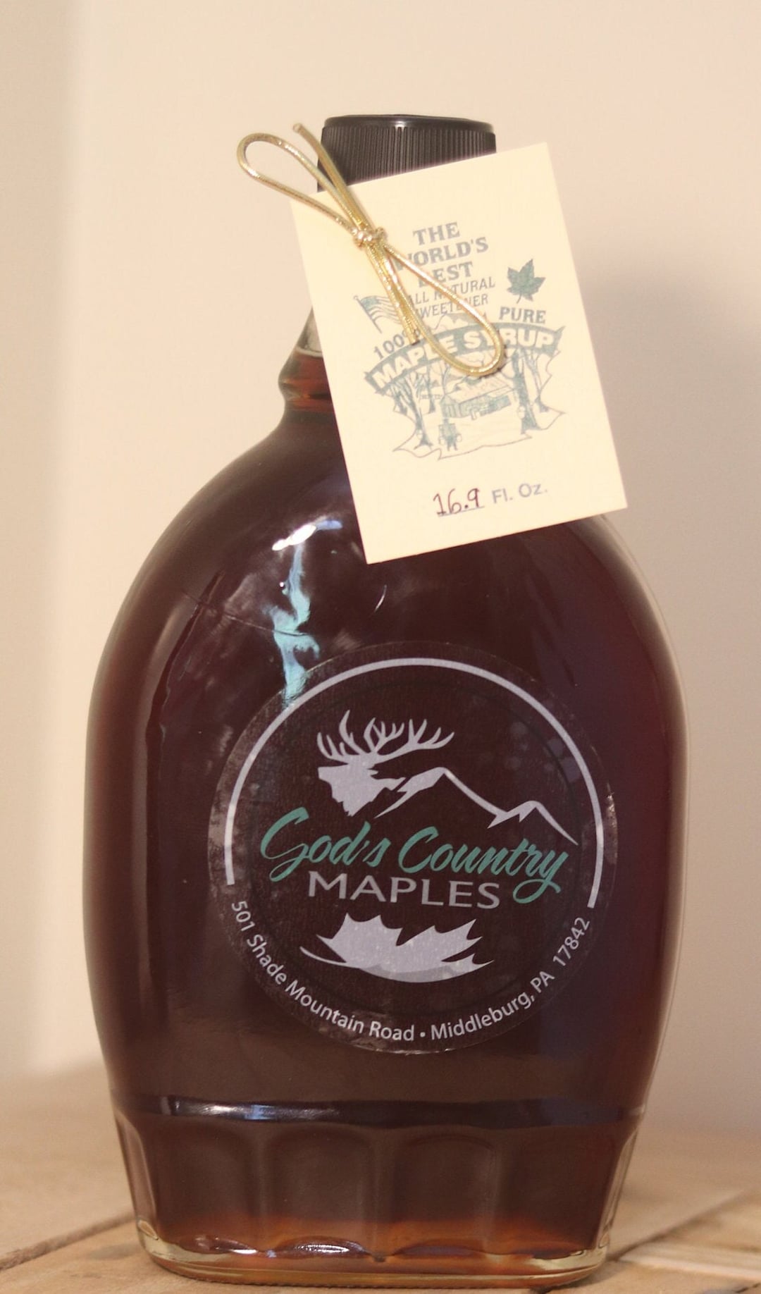 Pure Pennsylvania Maple Syrup Grade A Dark 16oz Glass Bottles - Etsy