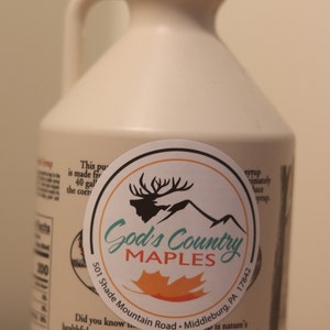 Pure Pennsylvania Maple Syrup Grade A Dark Strong Flavor One Quart ...