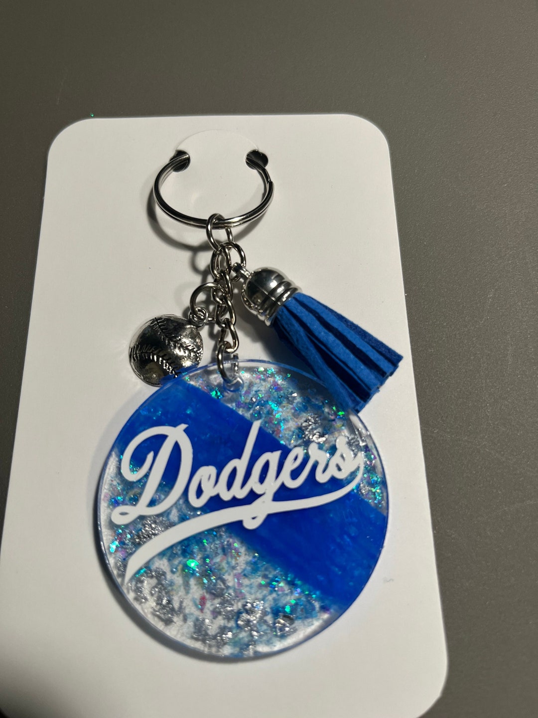 LA Dodgers Keychain - Etsy