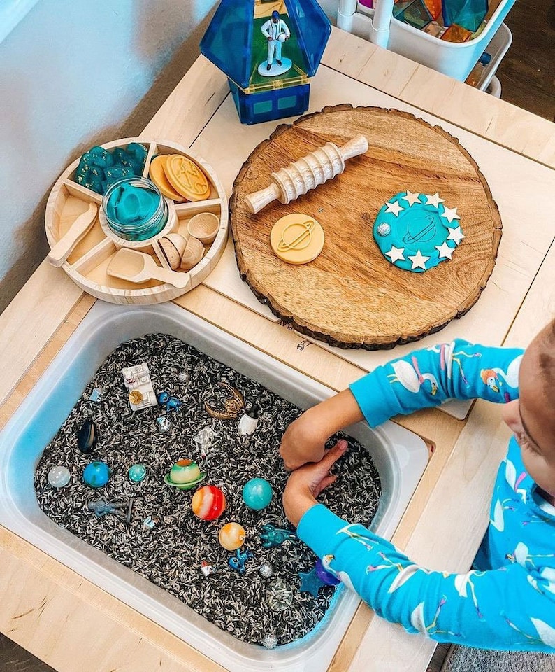 Sensory Table Ikea Flisat Ikea Trofast Activity Table for - Etsy
