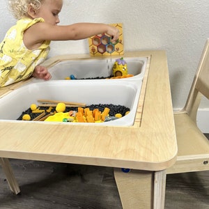 Sensory Table, Ikea Flisat, Sand and Water Table, Trofast, Activity ...