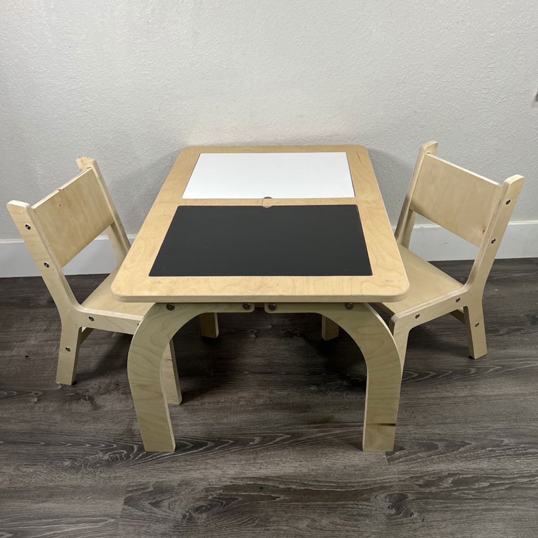 Baltic Birch Sensory Table: Montessori Activity Table With Trofast Bins ...