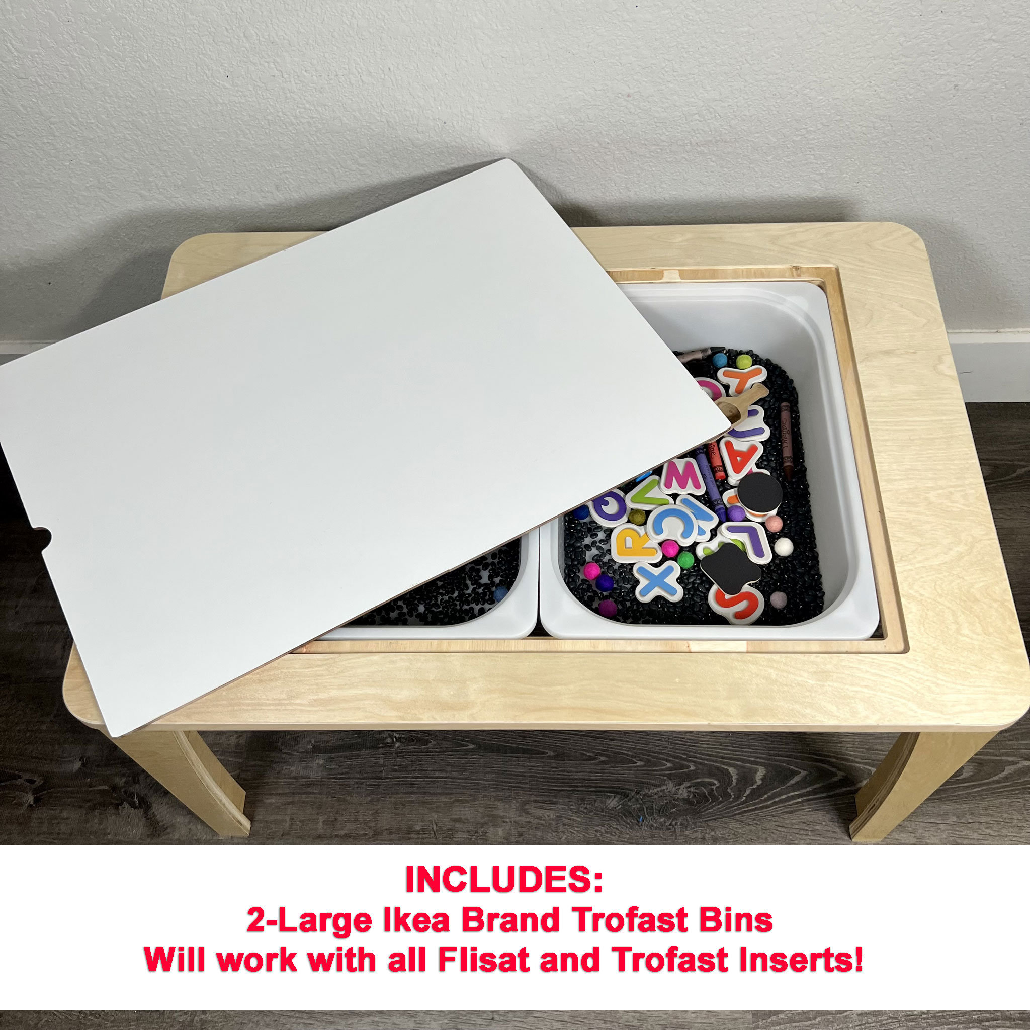 Sensory Table, Ikea Flisat, Sand and Water Table, Trofast-activity ...