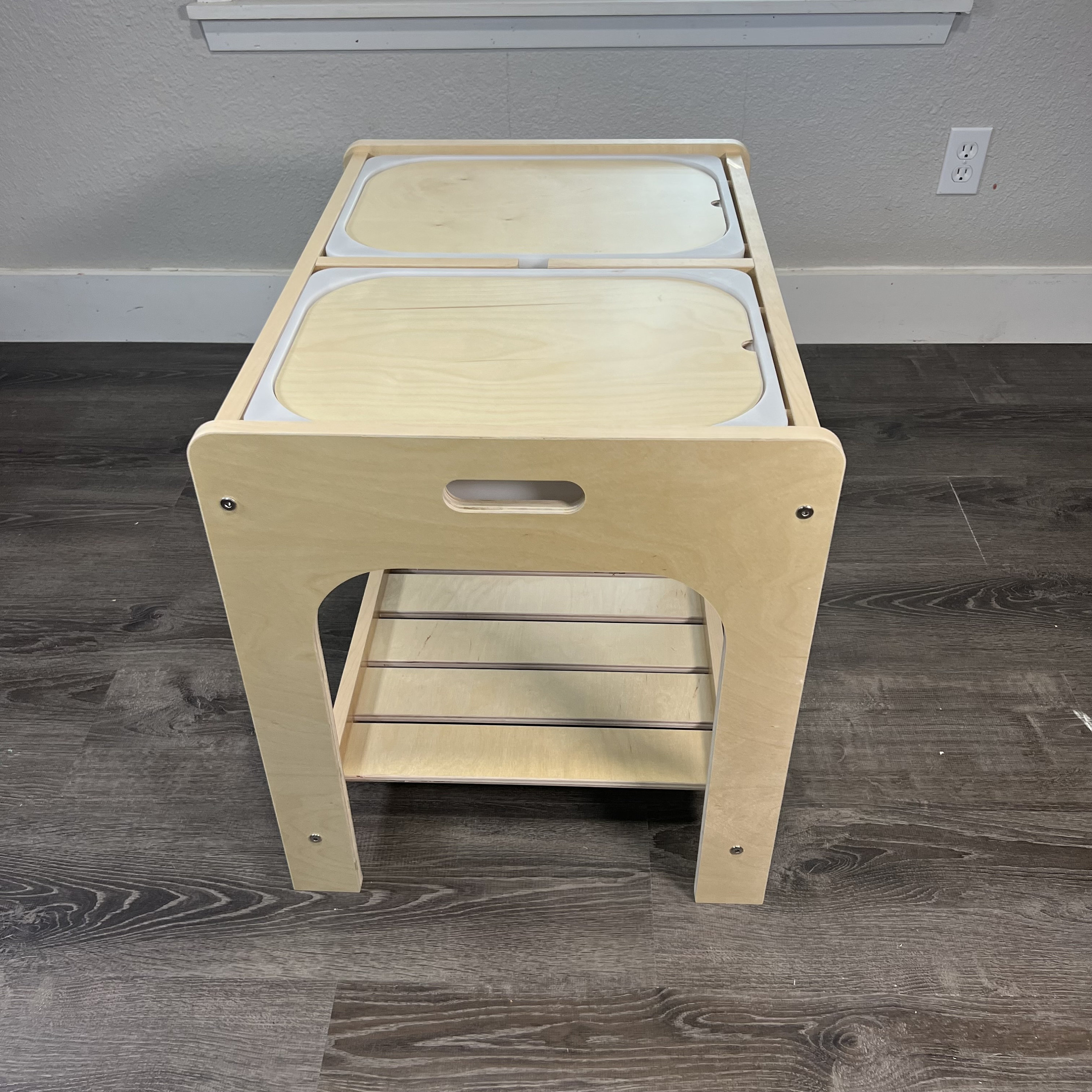 Sensory Table With Trofast Bins: Montessori Kids Activity Stand - Etsy