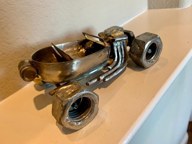 Brazed Steel T-bucket Roadster Hot Rod Sculpture - Etsy