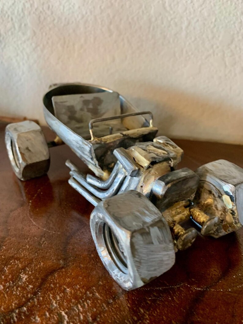 Brazed Steel T-bucket Roadster Hot Rod Sculpture - Etsy