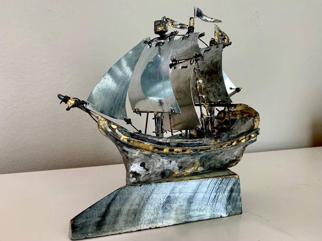 Brigantine Three Masted Sailing Ship - Etsy