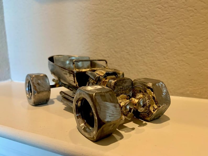 Brazed Steel T-bucket Roadster Hot Rod Sculpture - Etsy