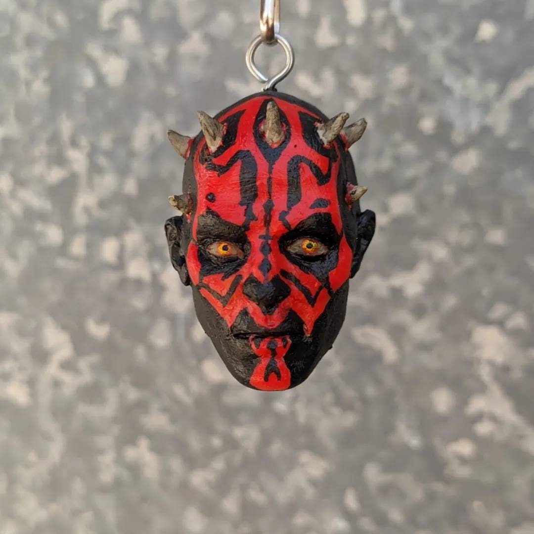 Darth Maul Keychain - Etsy