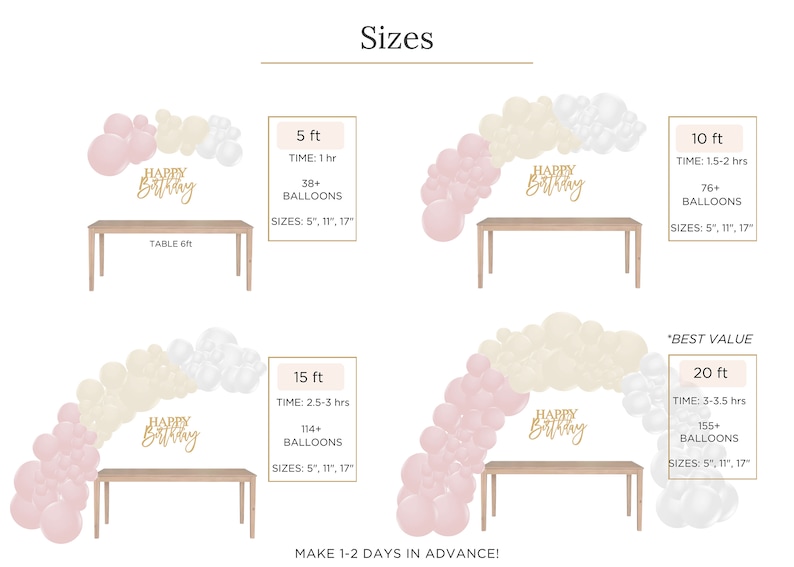 Rustic Blue Dusk Balloon Garland Kit Baby Shower Boy Birthday Party ...