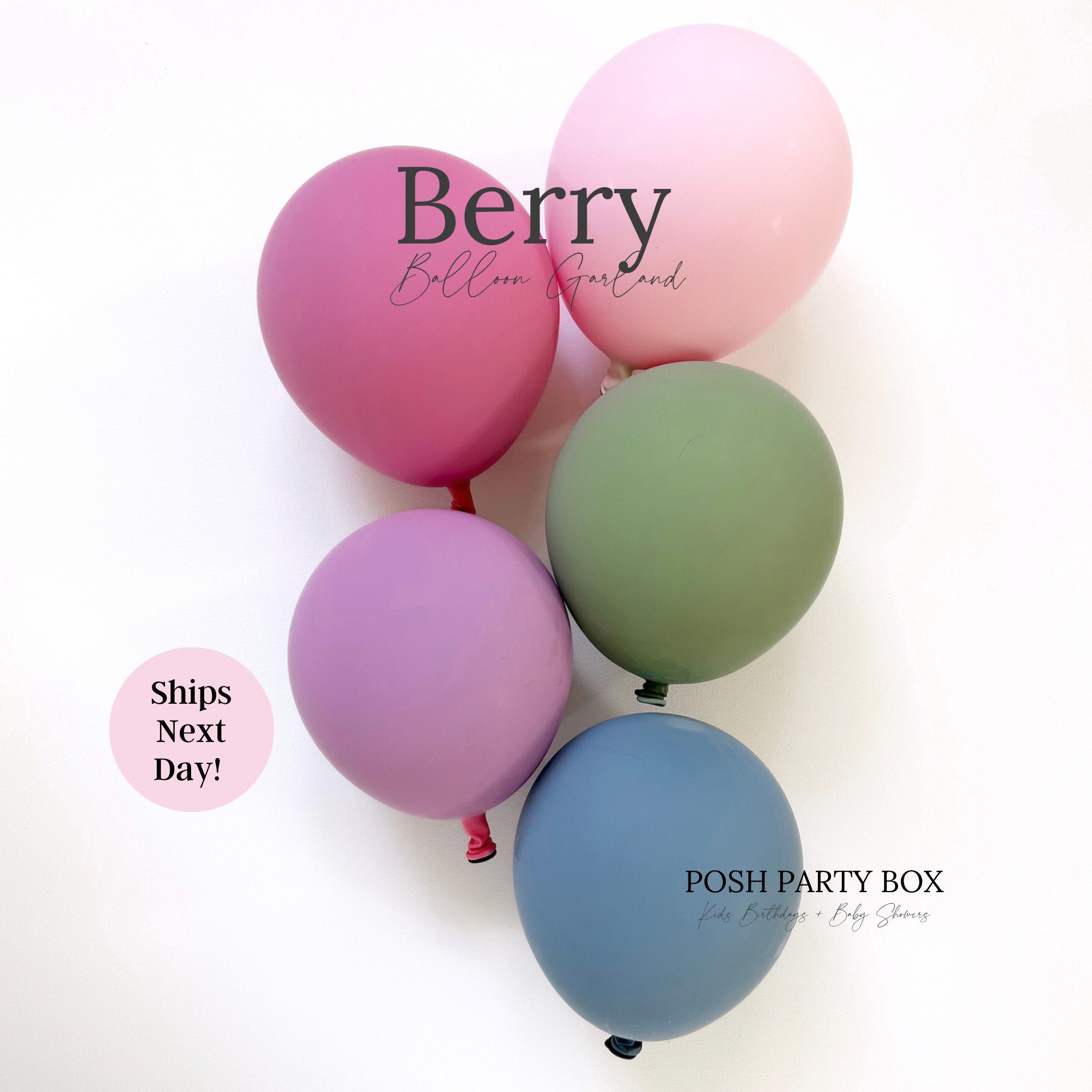 Berry Balloon Garland Berry Balloon Arch Berry Birthday Party - Etsy
