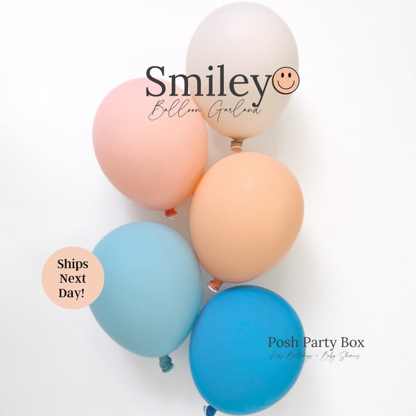 Smiley Face Balloon Arch - Etsy