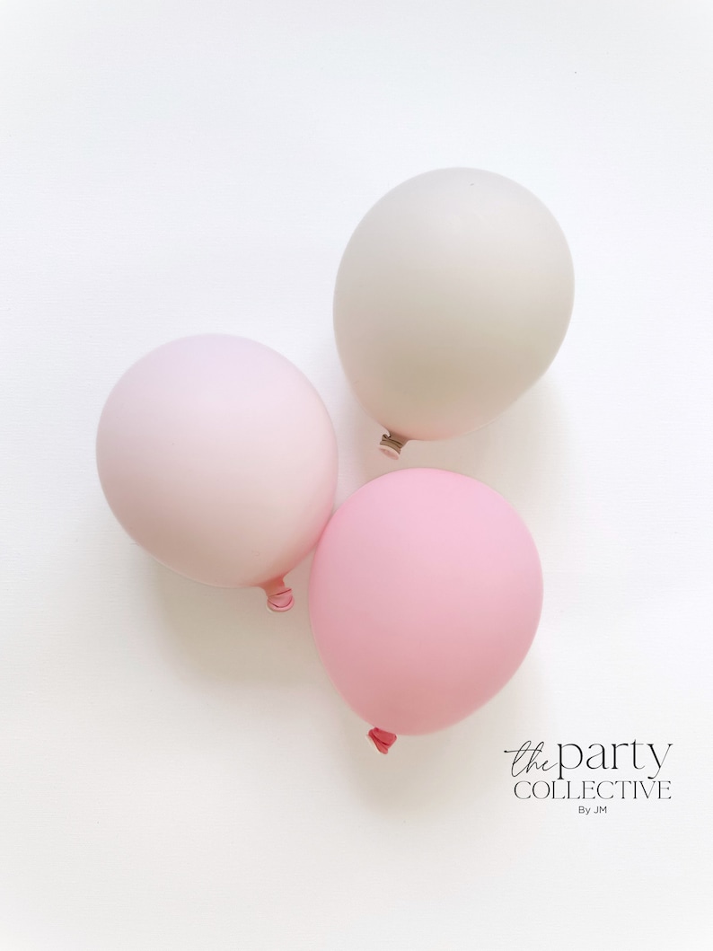 Pink Balloon Garland Kit Pastel Pink Balloon Arch Pink Party Balloons ...