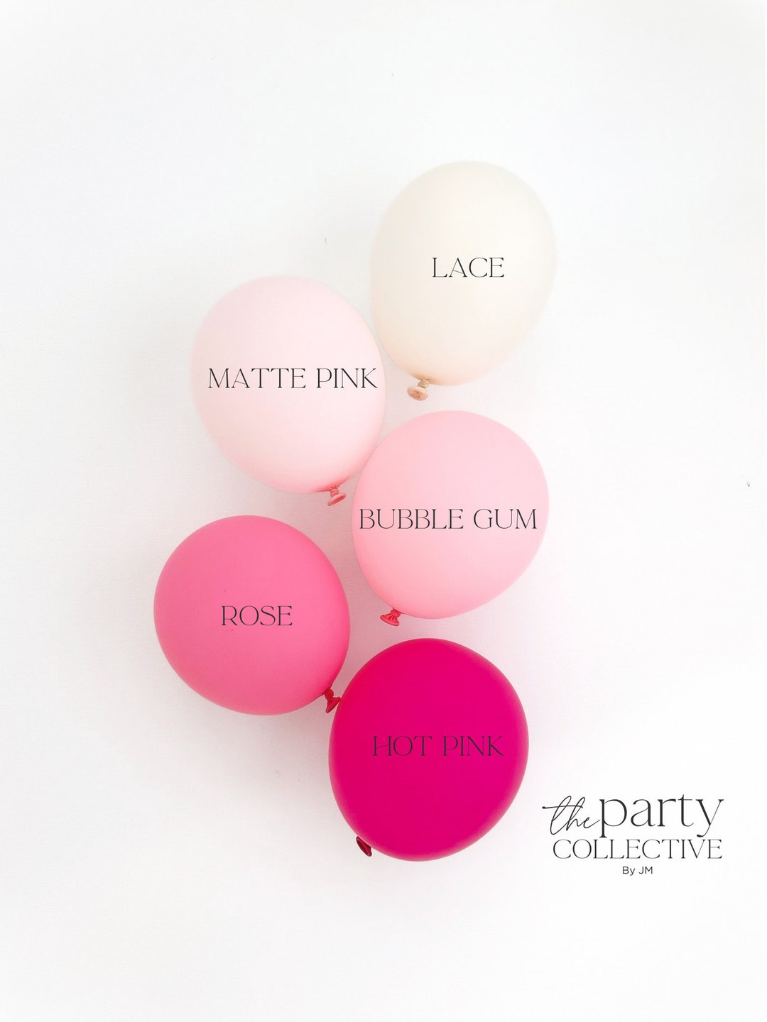 Pink Balloon Arch Hot Pink Balloon Garland Pink Birthday Decoration ...