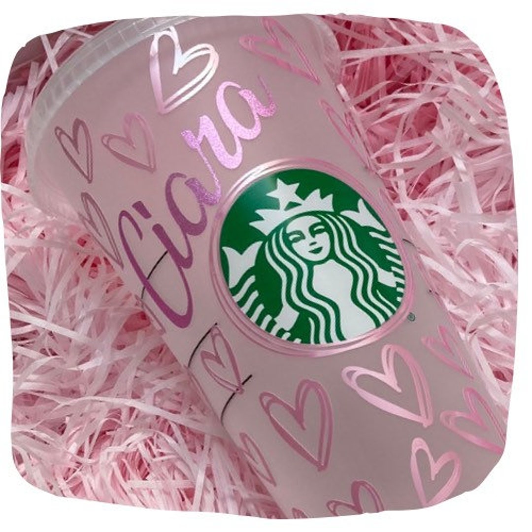 Starbucks Personalized Cold Cup, Starbucks Reusable Tumbler With Name ...