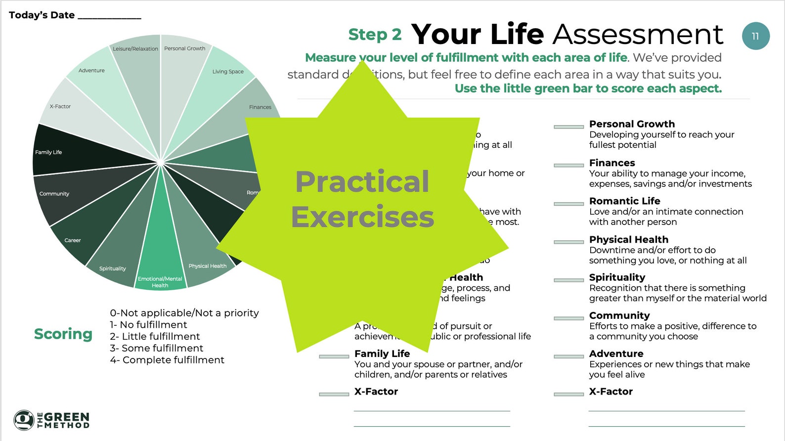 The Life Inventory Tool & Assessment Customizable Interactive ...