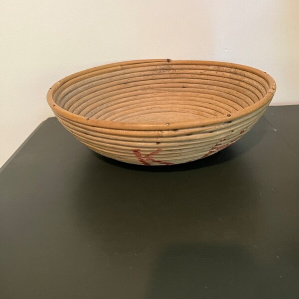 Antique Bread Proofing Basket - Etsy