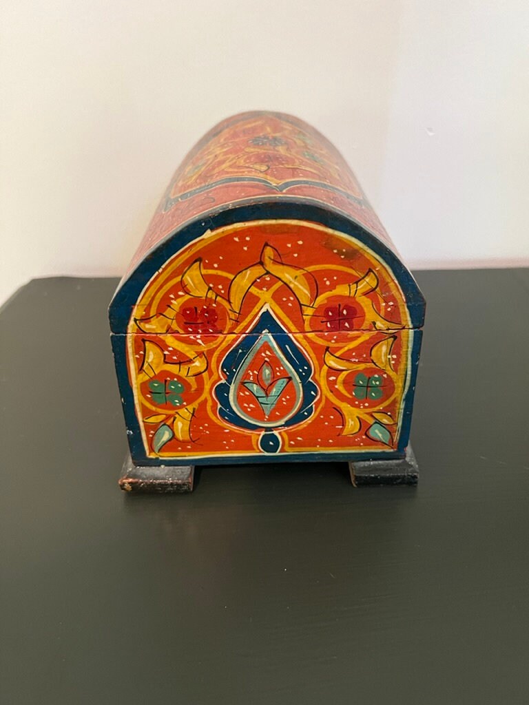 Handpainted Moroccan Jewelry Box - Etsy