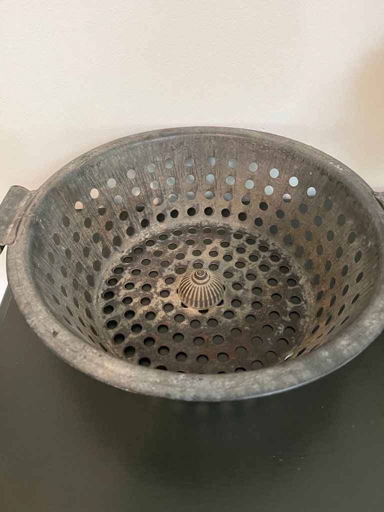 Antique French Colander Sieve - Etsy