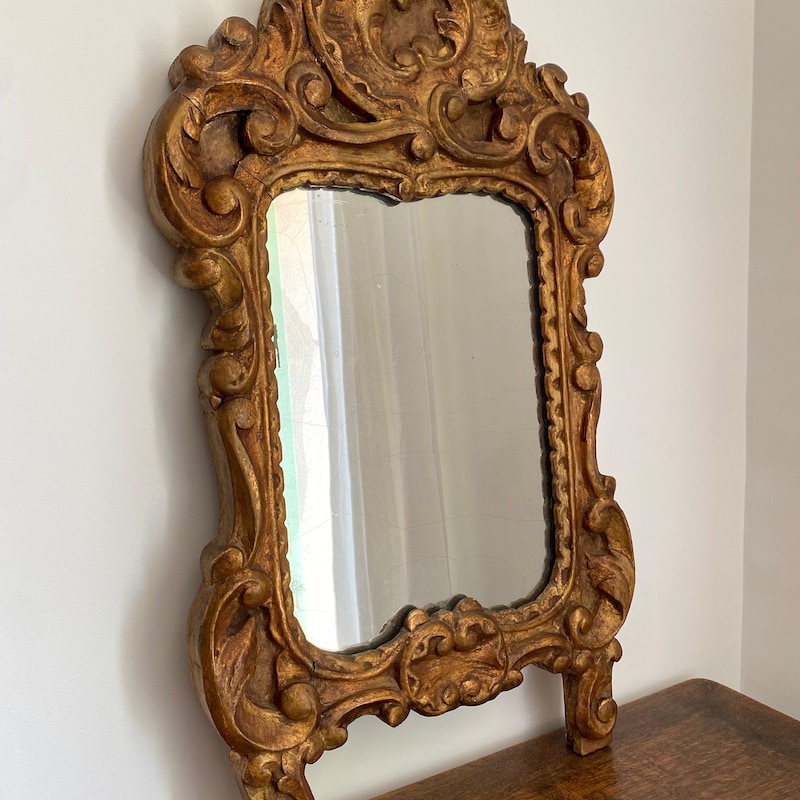 Antique Gold Mirrors - Etsy