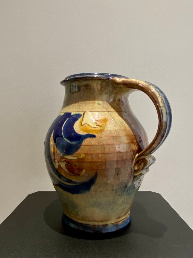 Vintage Provençal Ceramic Water Pitcher. - Etsy