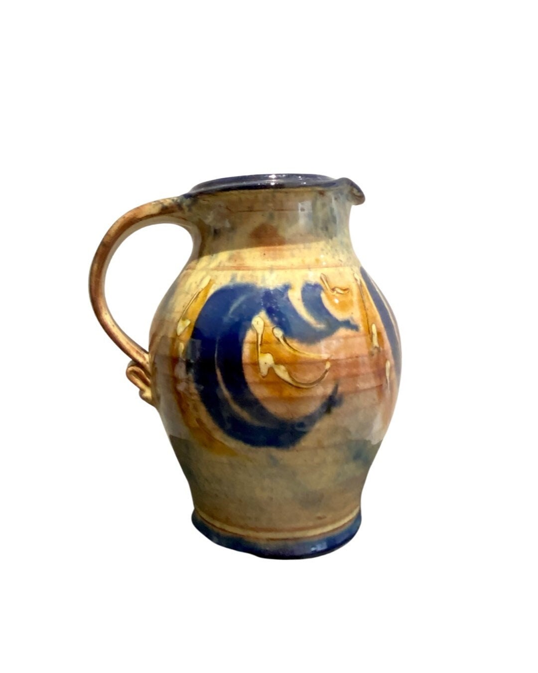 Vintage Provençal Ceramic Water Pitcher. - Etsy