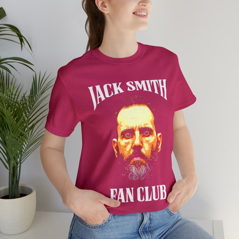 Jack Smith Fan Club Jersey Unisex Short Sleeve Tee, Political Humor ...
