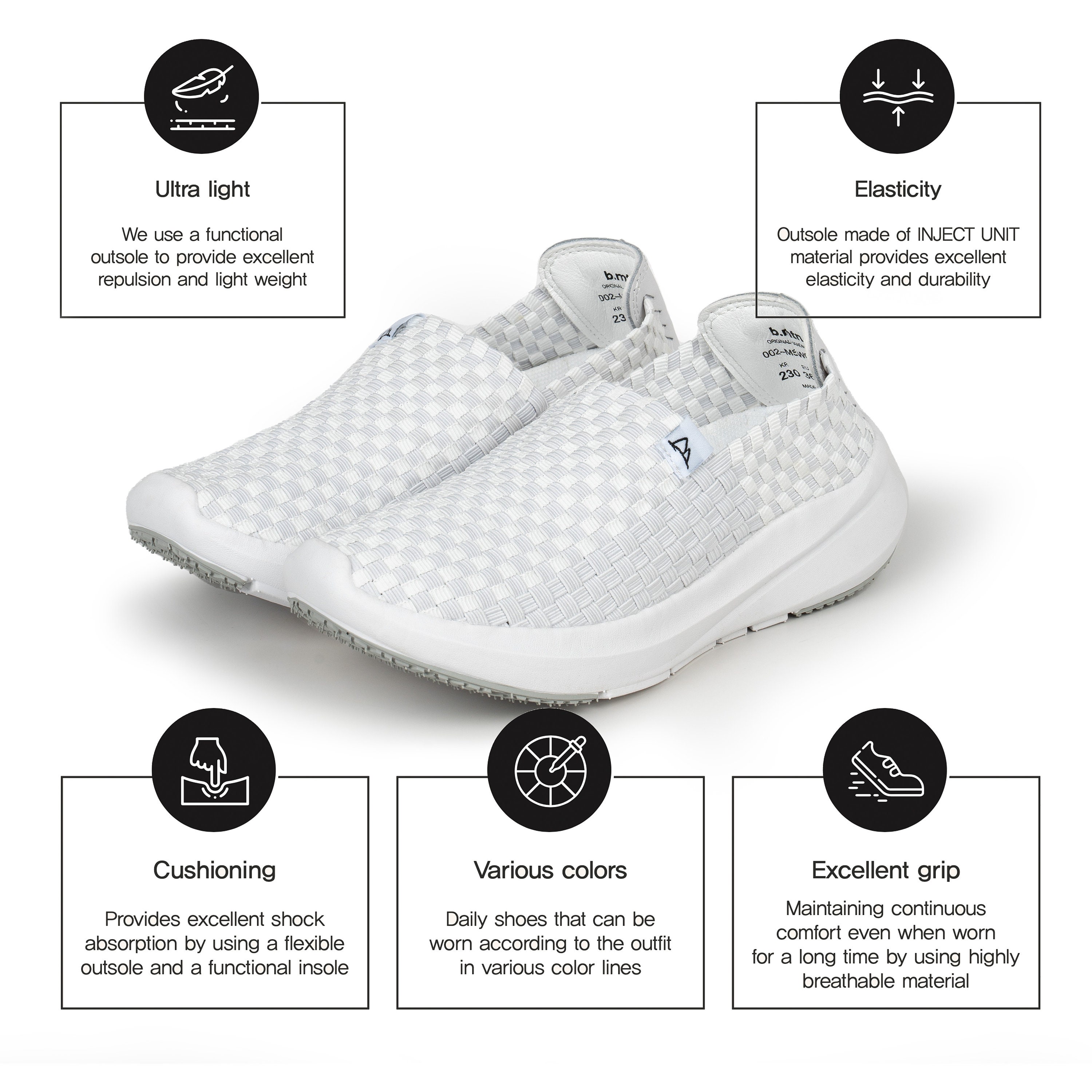 Handmade Woven Basic Shoes for Womens and Mens | Lightweight Comfort ...