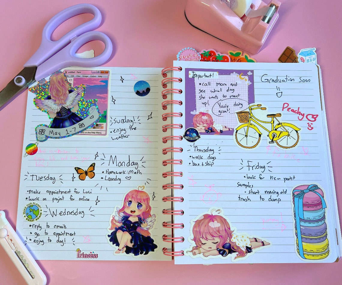 3 Pack Sticker Bundle Seraphina - Etsy