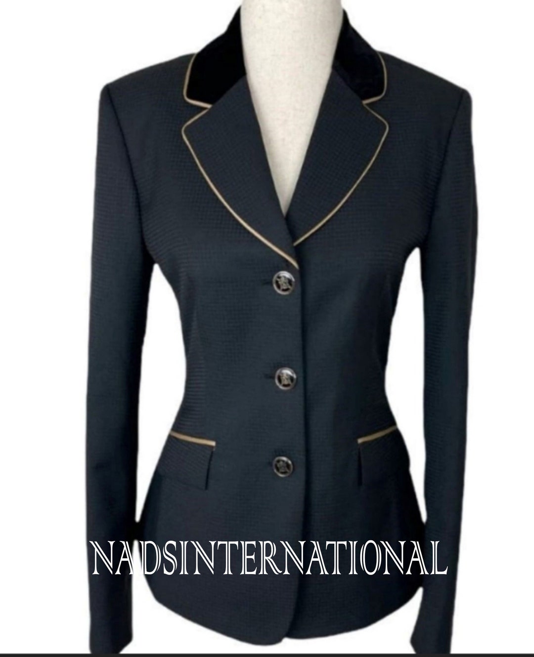 Women's Vintage Authentic Equestrian Hunt Coat for English Horse ...