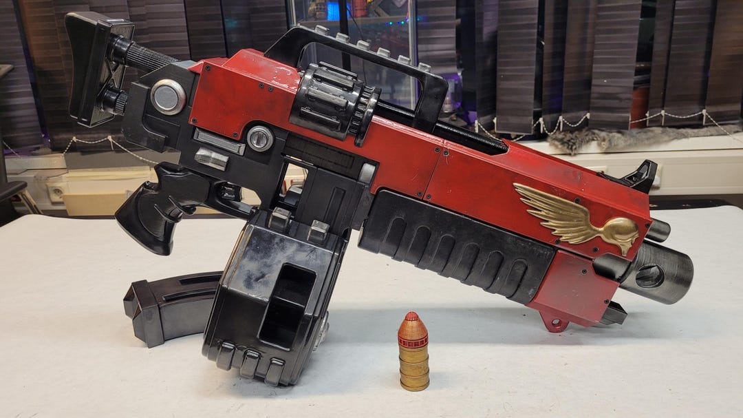 Life Size Warhammer 40k Bolter Rifle - Etsy UK