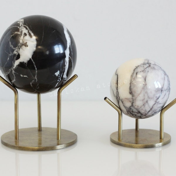 Marble Sphere - Etsy