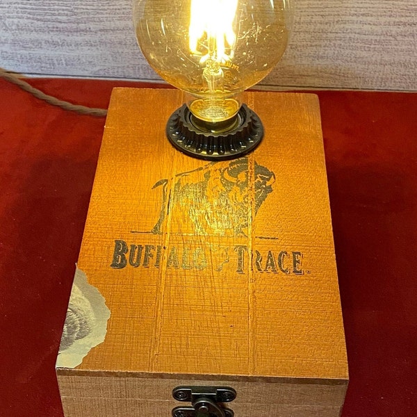 Buffalo Trace Cigar Box - Etsy
